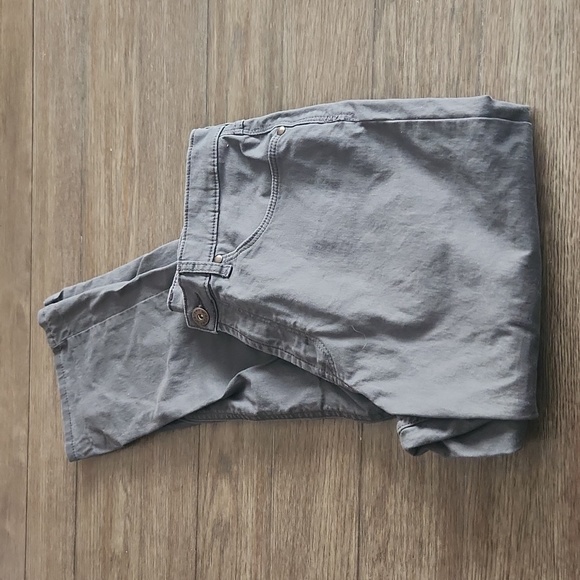 Wrangler | Pants | Wrangler Gray Straight Fit Pants | Poshmark